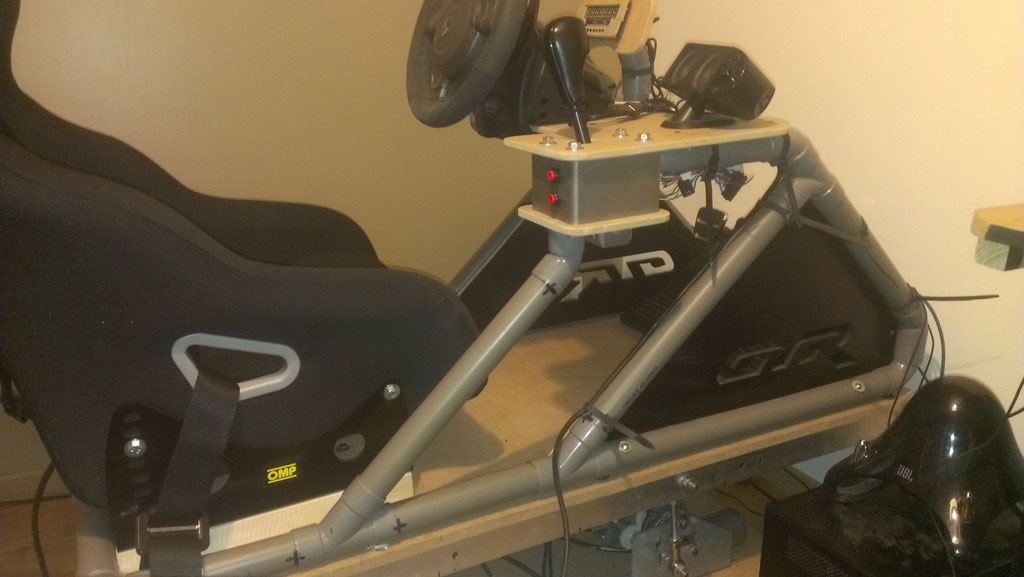 Playseat 2 dof 24V Arduino pololu + oculus rift dk2