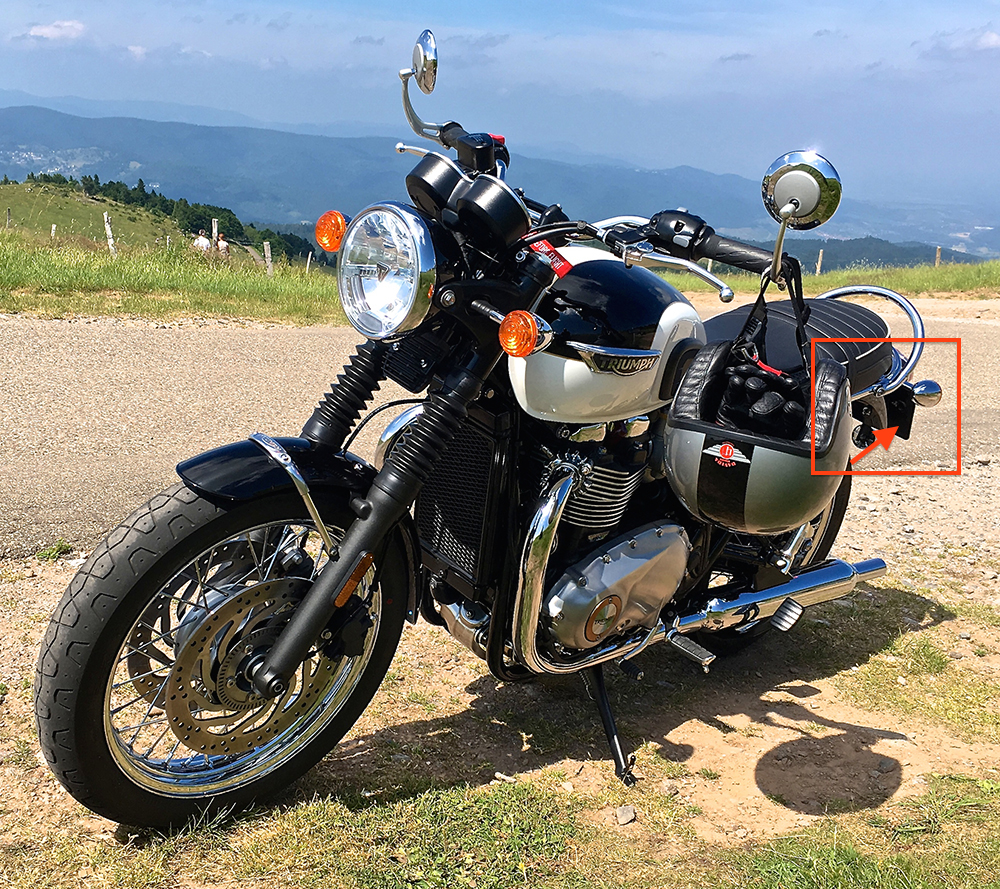 Fehling Rear Fender Luggage Rack | Triumph Bobber Forum